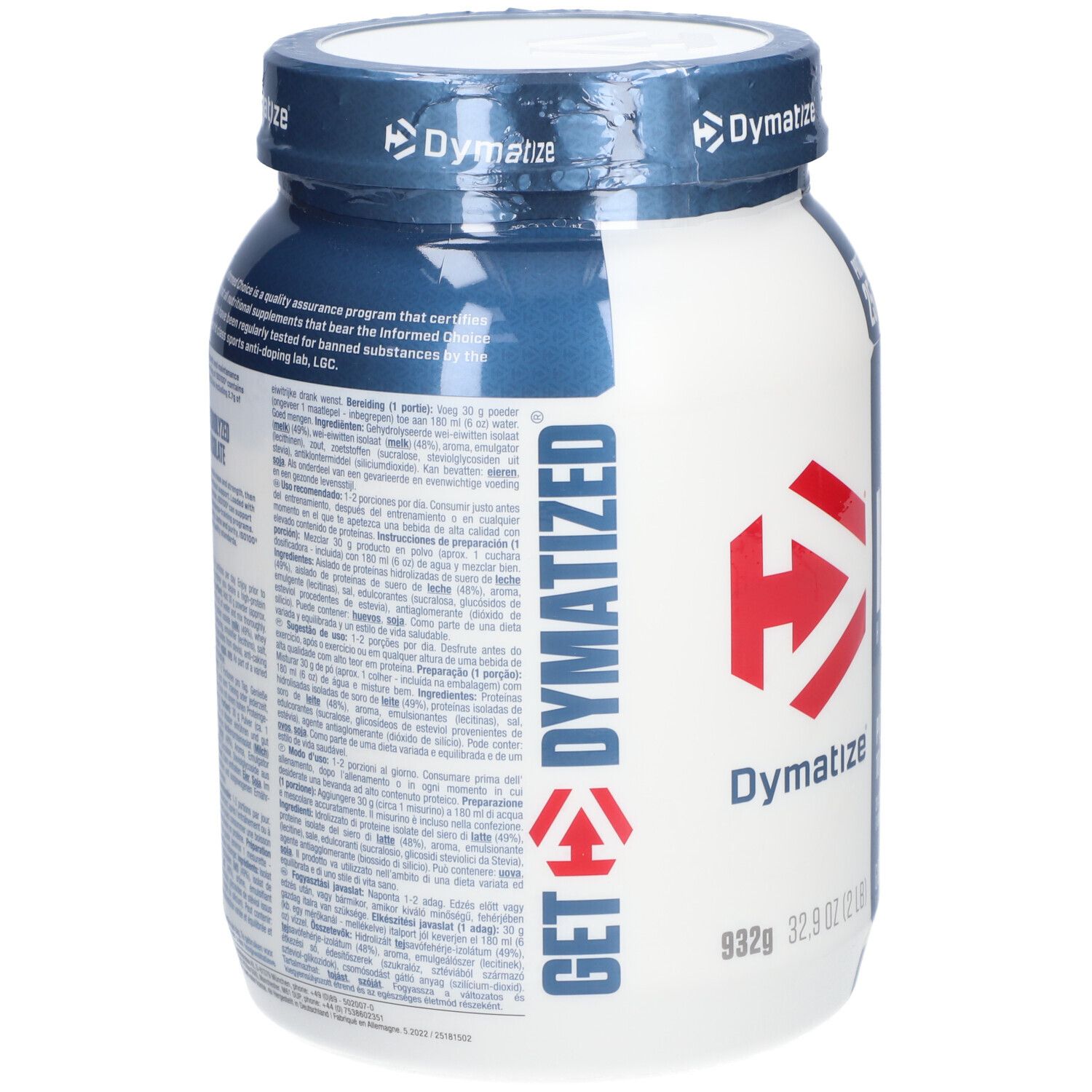 Dymatize® ISO100 GOURMET VANILLA 932 g - Redcare Apotheke
