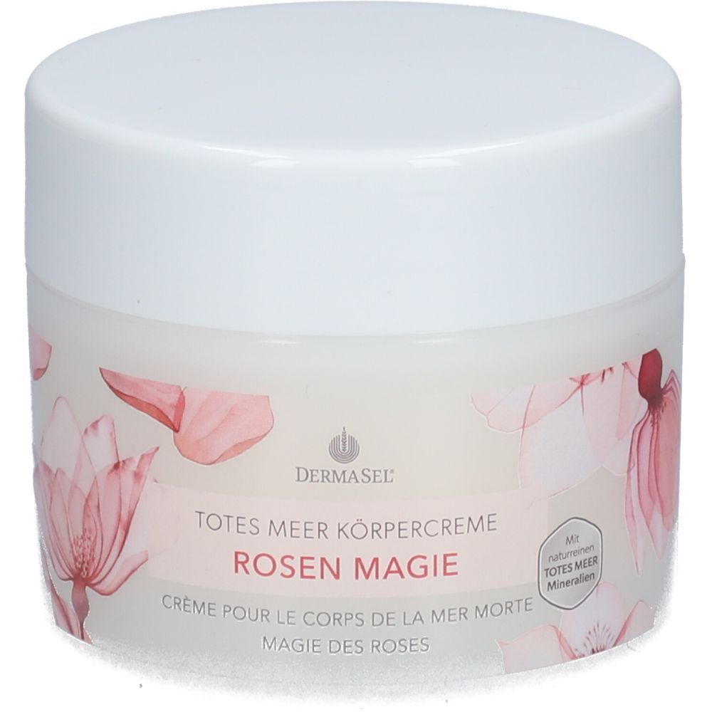 DERMASEL® Totes Meer Körpercreme Magie der Rosen 200 ml - Redcare Apotheke