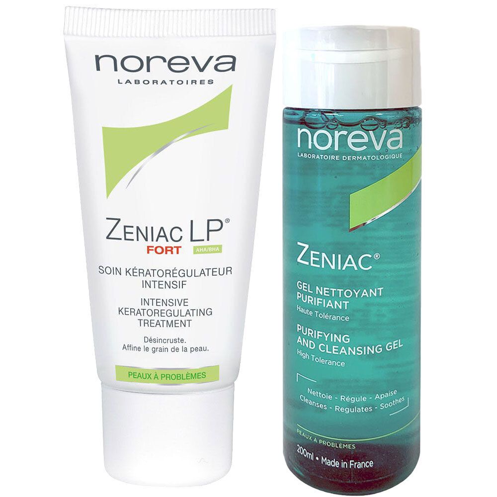 noreva Zeniac® Reinigungsgel + LP Forte Creme 1 St - Redcare Apotheke