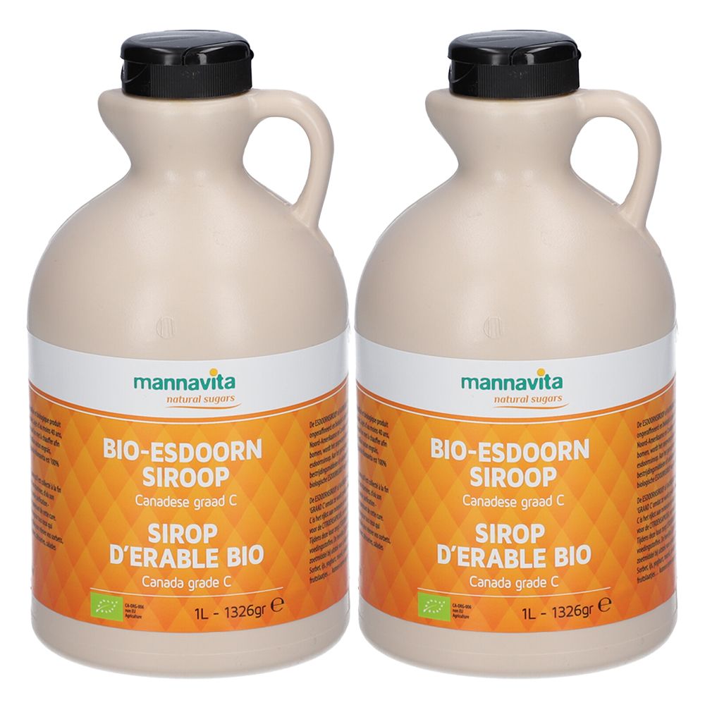 mannavita Bio-Ahornsirup 2x1 l - Redcare Apotheke