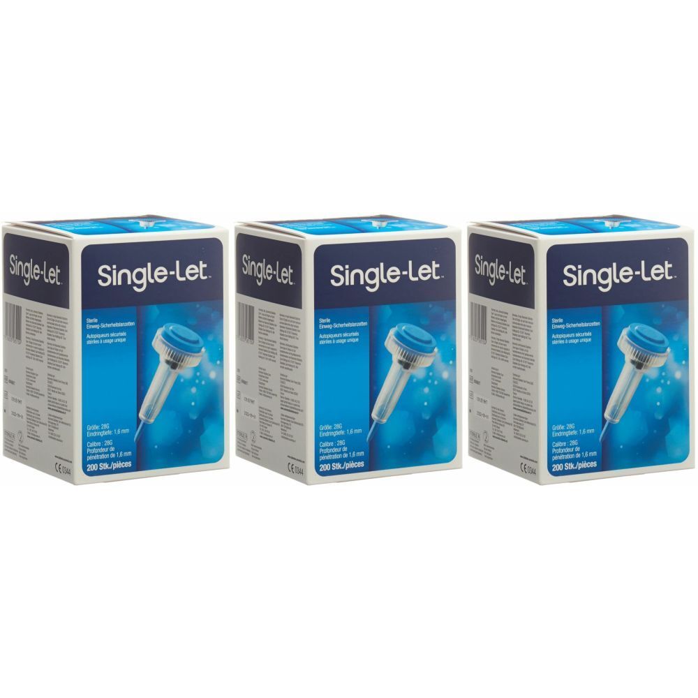Single-Let™ 3x200 St - Redcare Apotheke