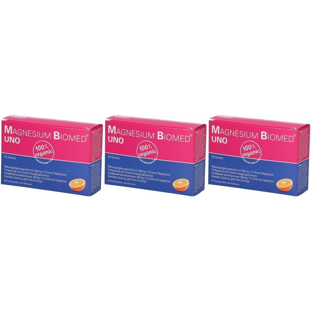 Magnesium Biomed® UNO 3x20 St - Redcare Apotheke