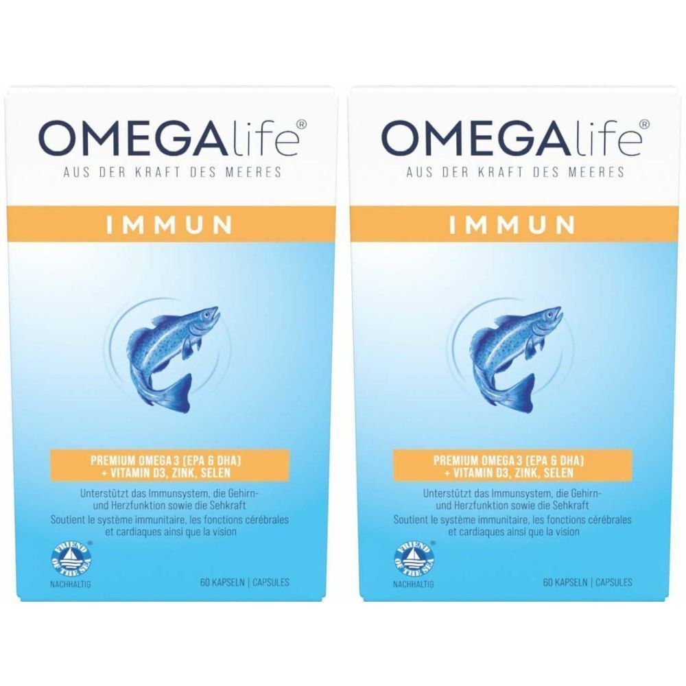 OMEGA-LIFE® Immun 2x60 St - Redcare Apotheke