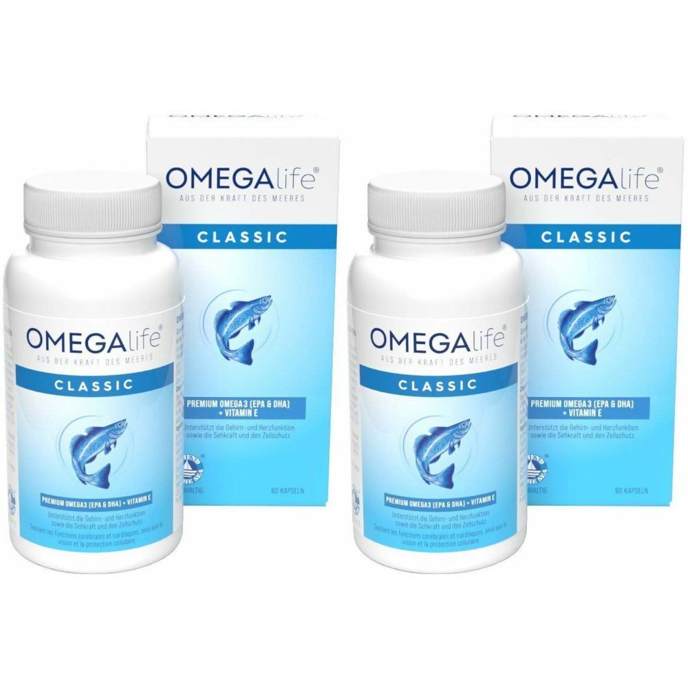 OMEGA-LIFE® Klassisch 2x120 St - Redcare Apotheke