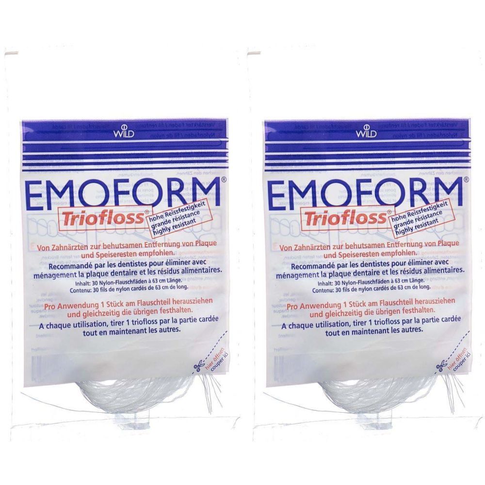 EMOFLUOR® Triofloss 2x30 St - Redcare Apotheke
