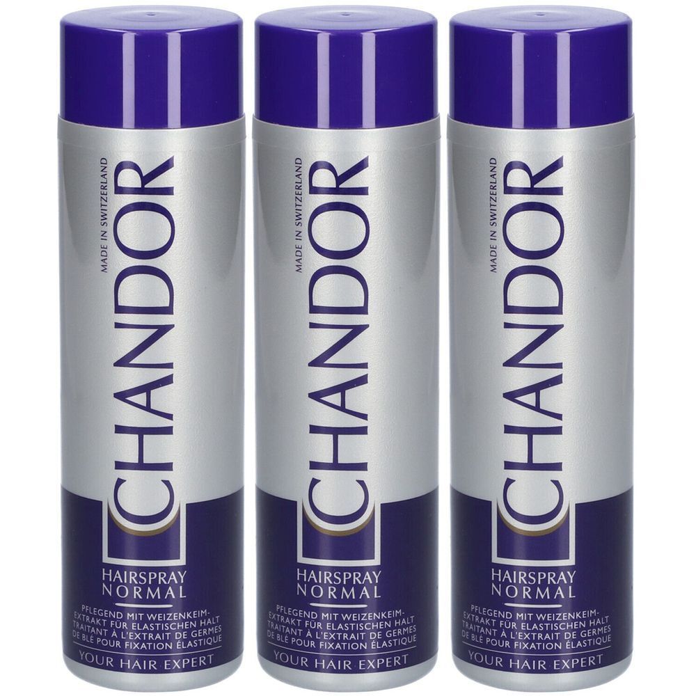 CHANDOR Spray pour cheveux 3x350 ml - Redcare Apotheke