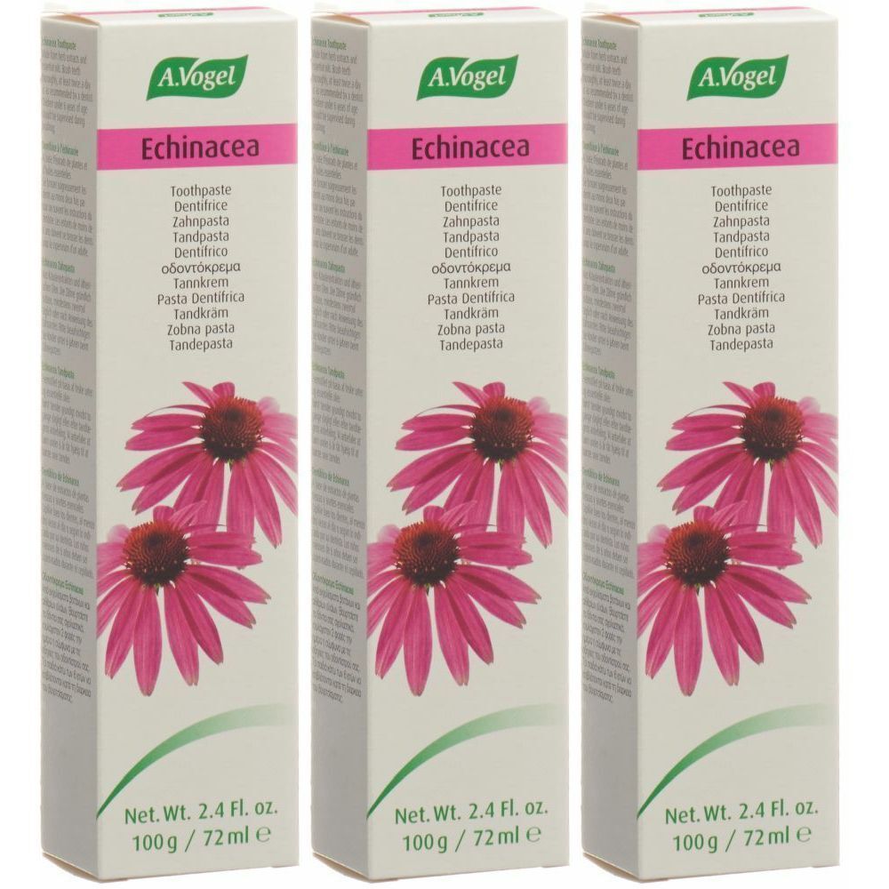 A. Vogel Echinacea-Zahnpasta 3x100 g - Redcare Apotheke