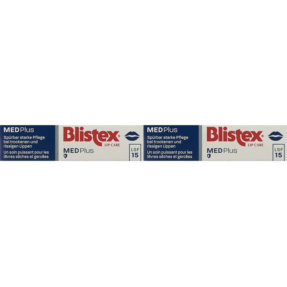 Blistex® MED Plus® LSF 15 2x4,25 g - Redcare Apotheke