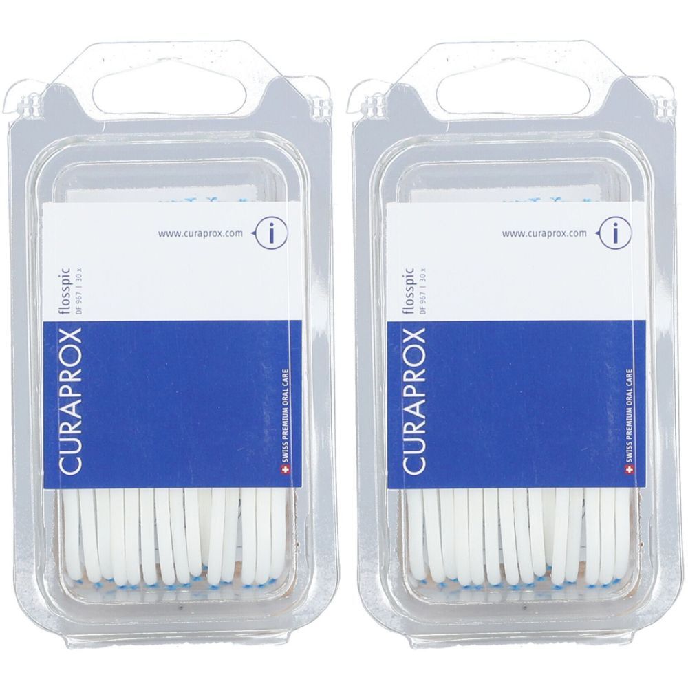 Curaprox® DF 967 Flossipic 2x30 St - Redcare Apotheke