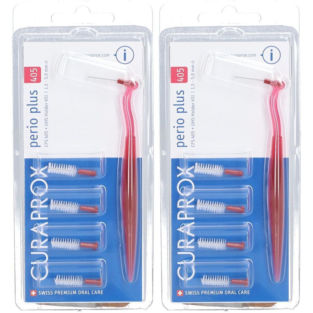 Curaprox® CPS PERIO PLUS 405 1,3-5 mm + UHS 451 2x1 St - Redcare Apotheke