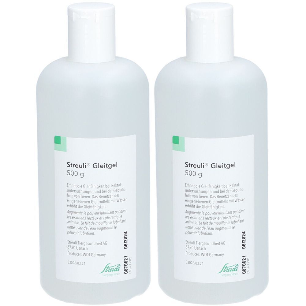 STREULI Gleitgel 2x500 g - Redcare Apotheke