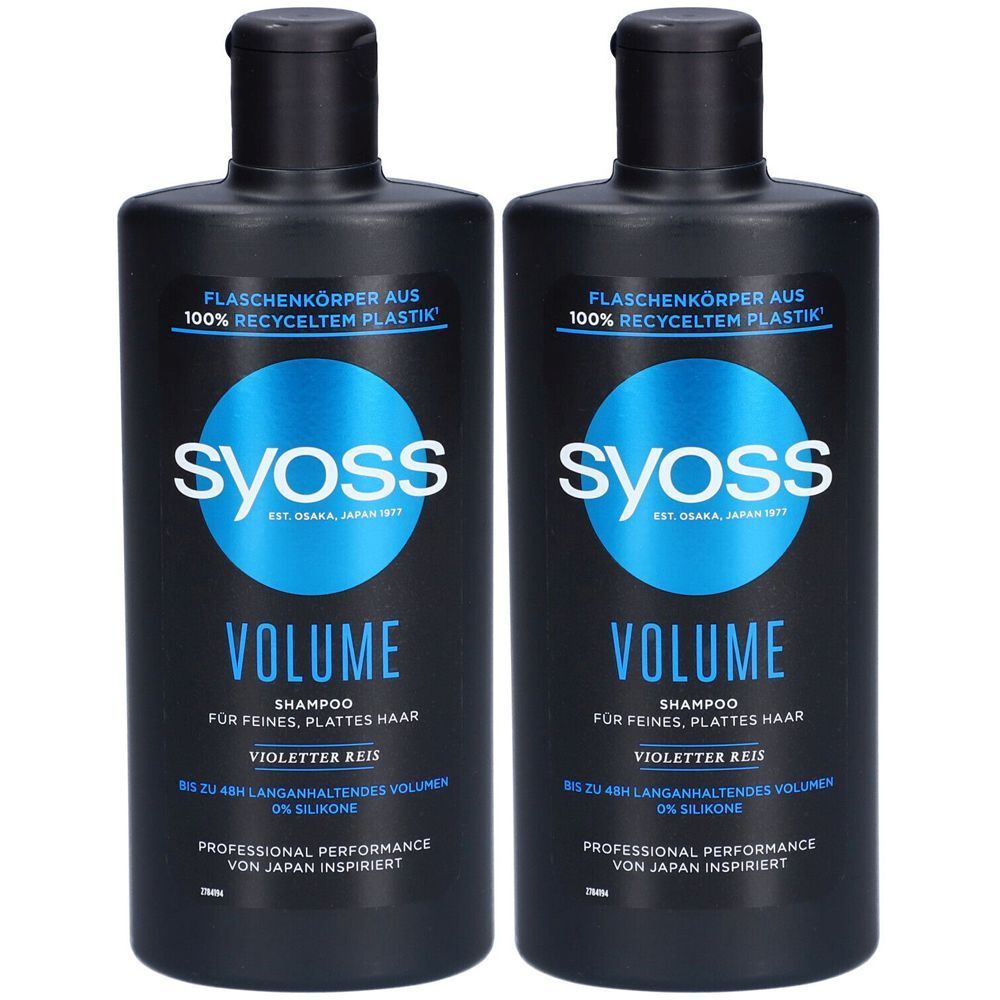 SYOSS Shampoo Volume 440 ml x2 2x440 ml - Redcare Apotheke