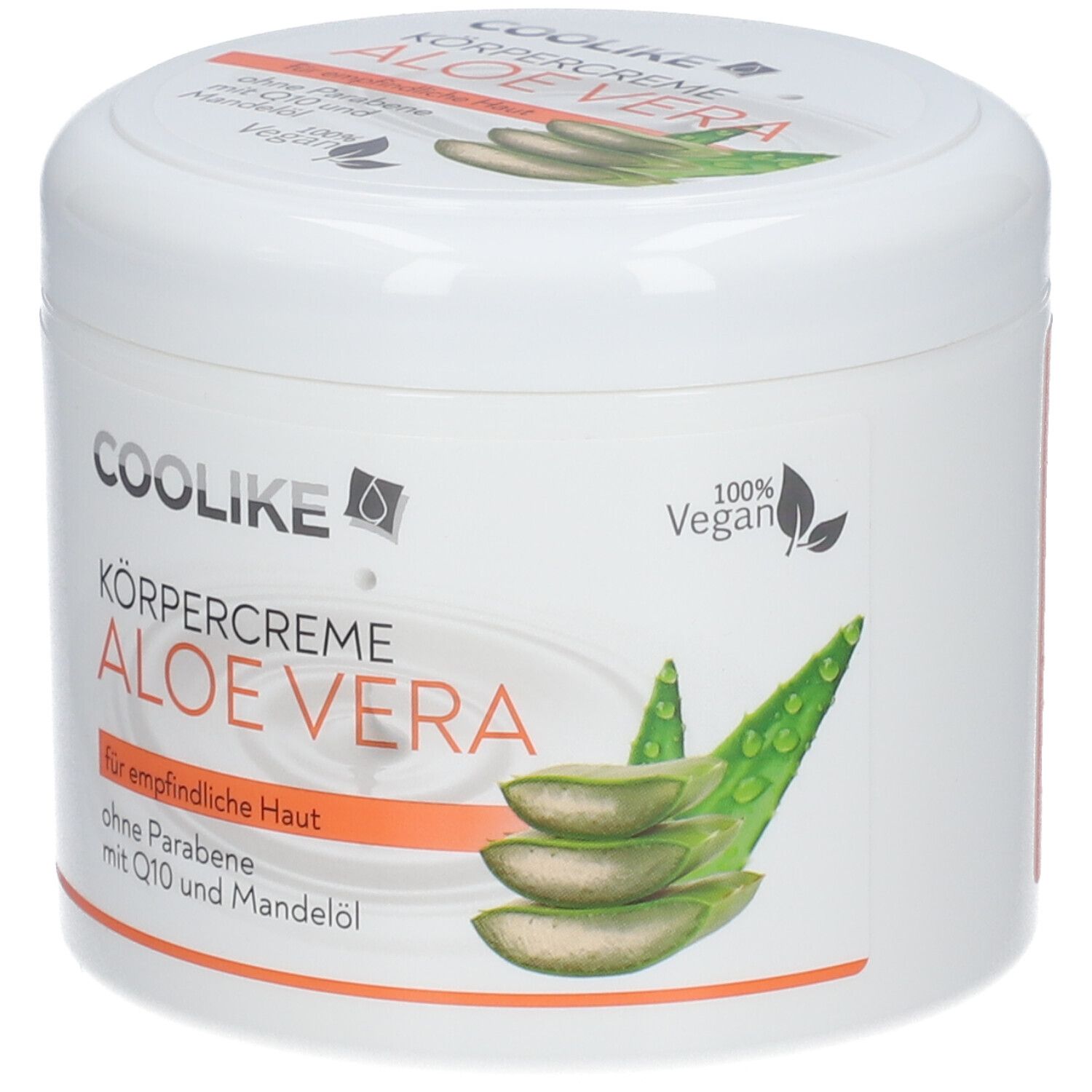 Coolike Aloe Vera Crème corporelle Q10 500 ml - Redcare Apotheke