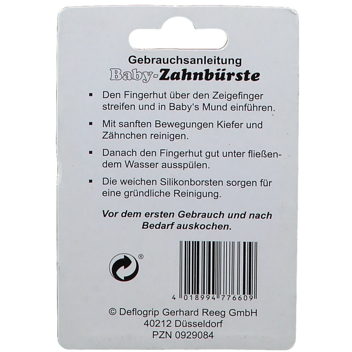 Baby-Zahnbürste Fingerhut 1 St - Redcare Apotheke