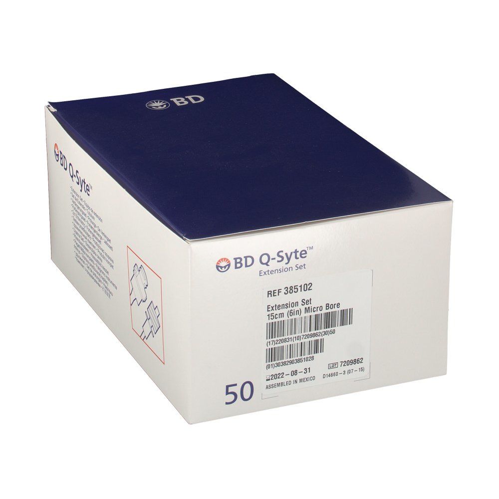 BD Q-SYTE Rallonge avec micro tube 1 pc(s) - Redcare Apotheke