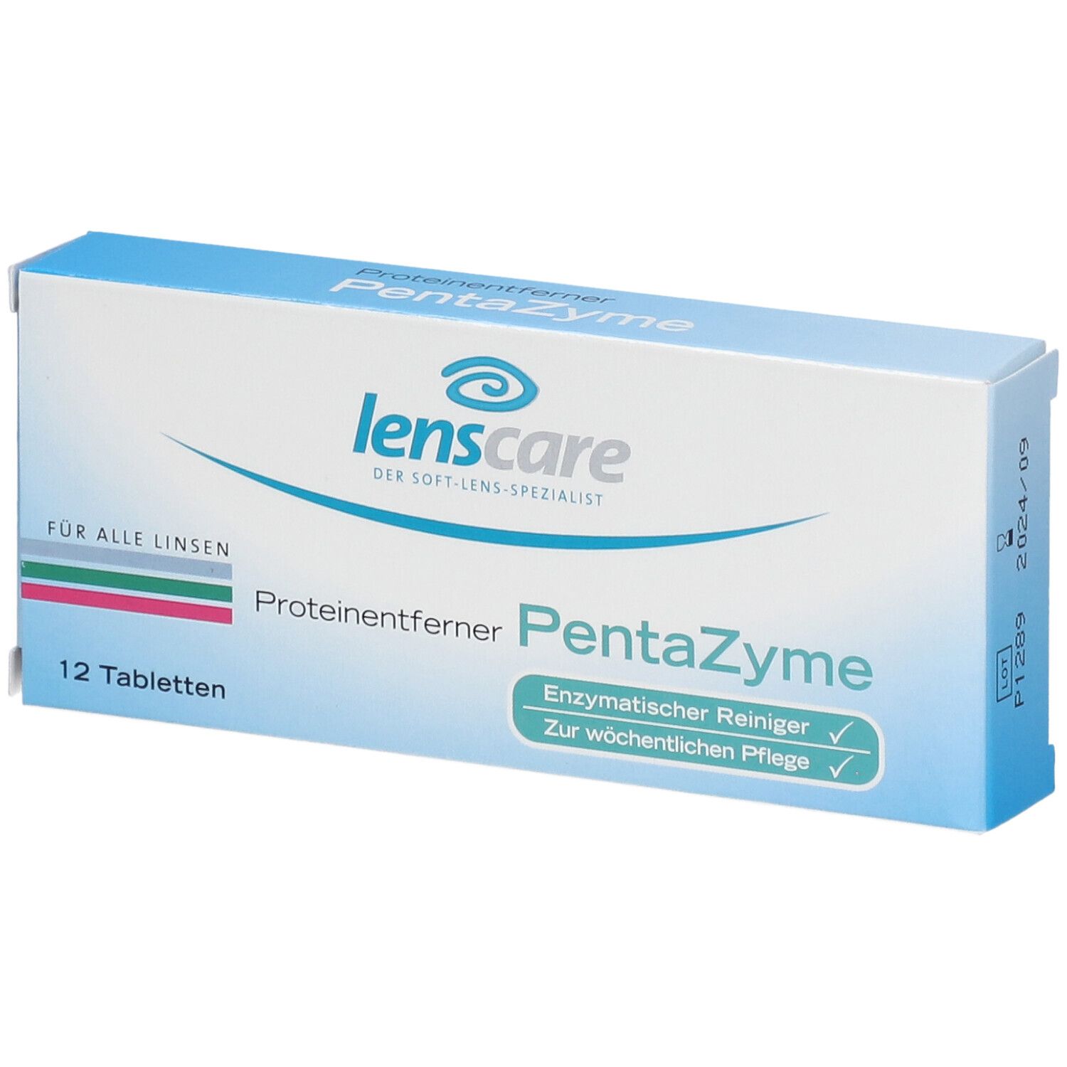 Lenscare Pentazyme Proteinentferner 12 St - Redcare Apotheke