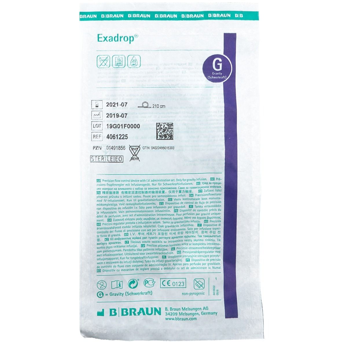 Exadrop® Intrafix Air 210cm 1 St - Redcare Apotheke
