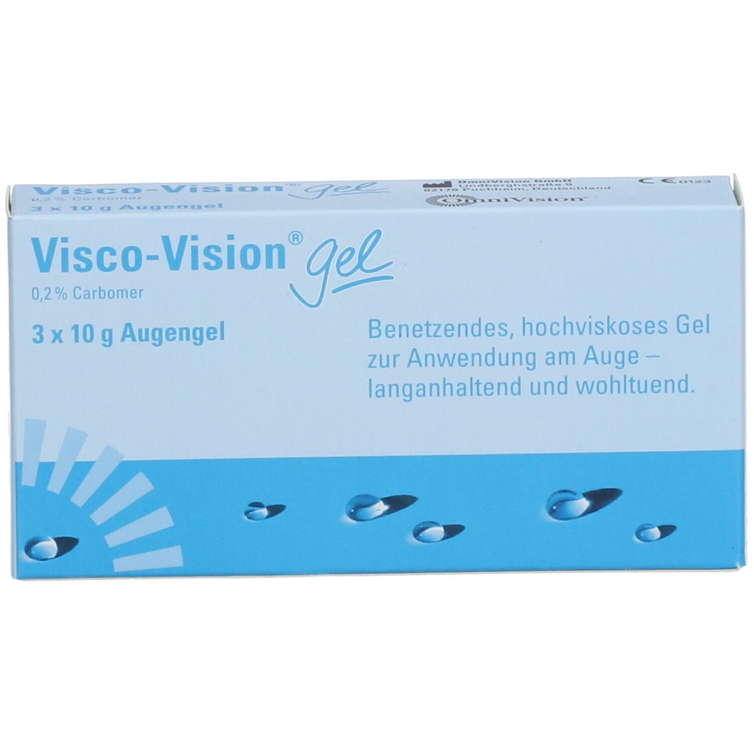 VISCO-Vision Gel 3x10 g - Redcare Apotheke