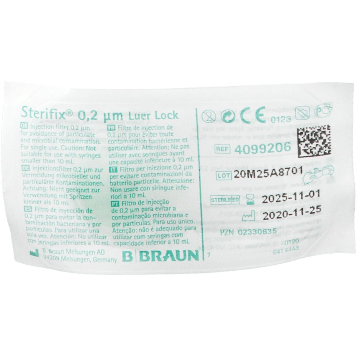 Infusionszubehör Sterifix® Lock Filter 0,2µm 1 St - Redcare Apotheke