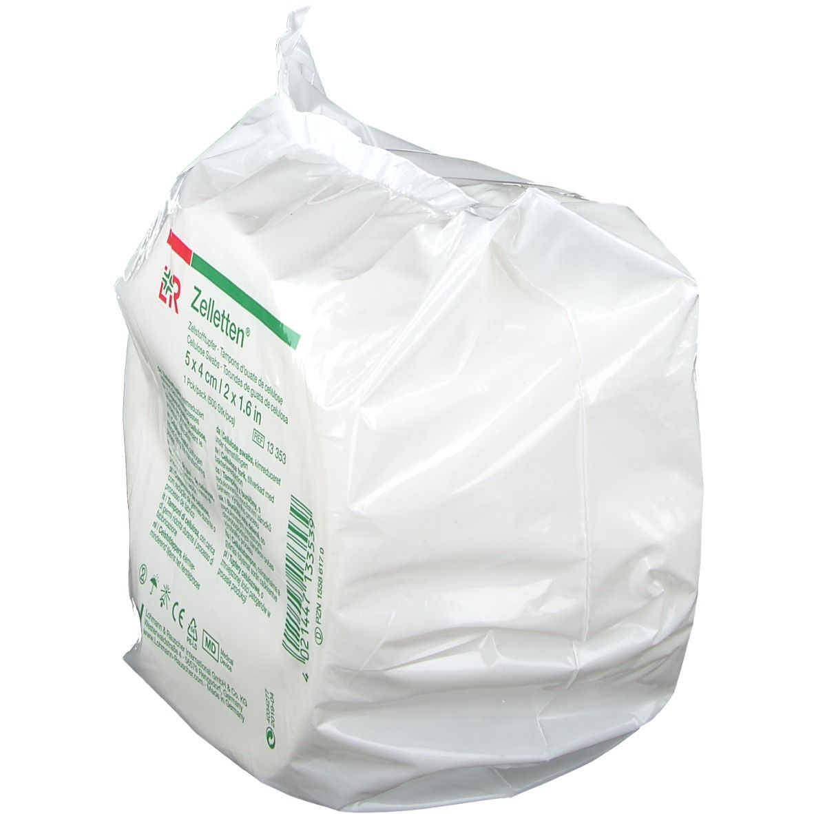 ZELLETTEN Tupfer 4x5 cm steril Rolle 500 pc(s) - Redcare Apotheke
