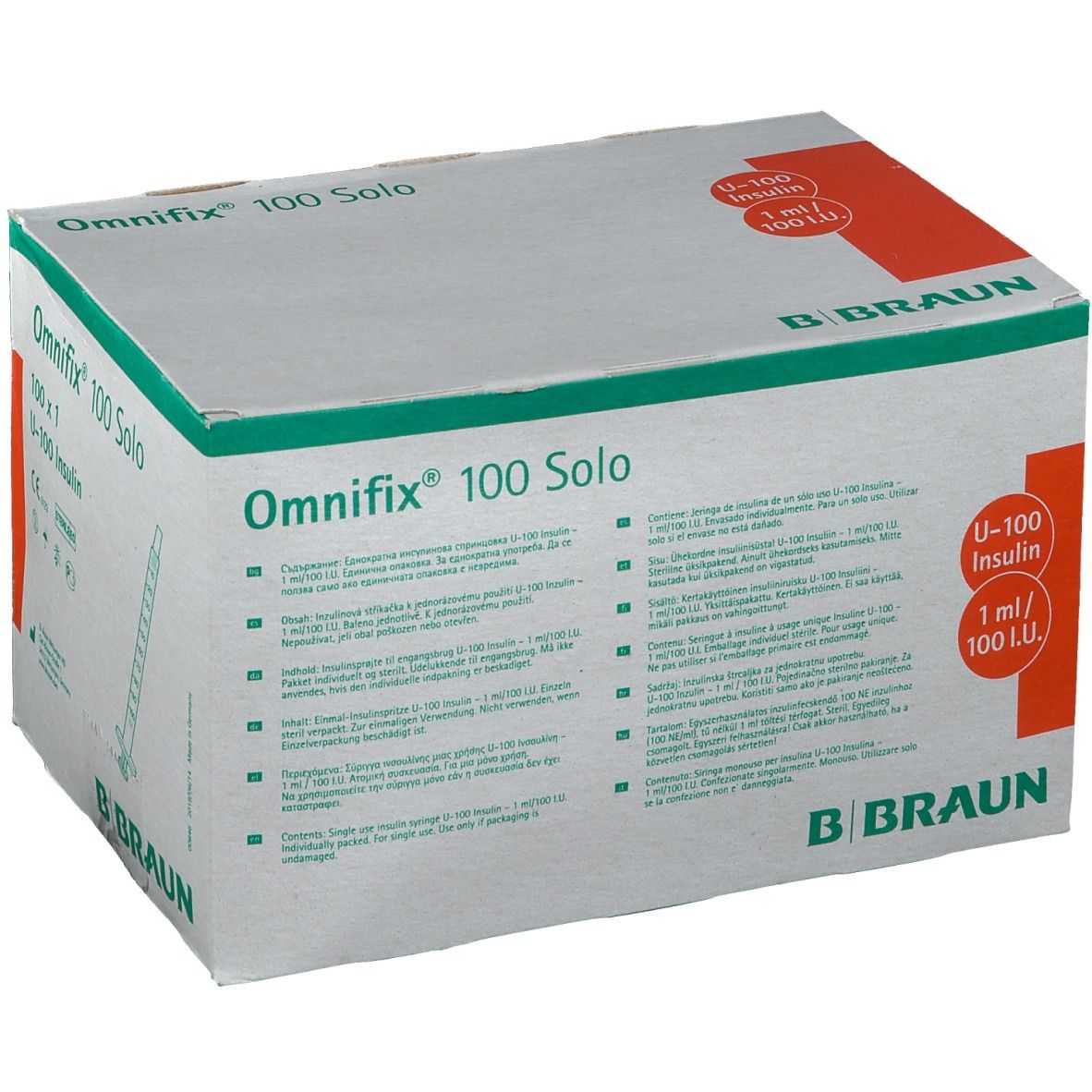 Omnifix® 100 Solo 100 St - Redcare Apotheke