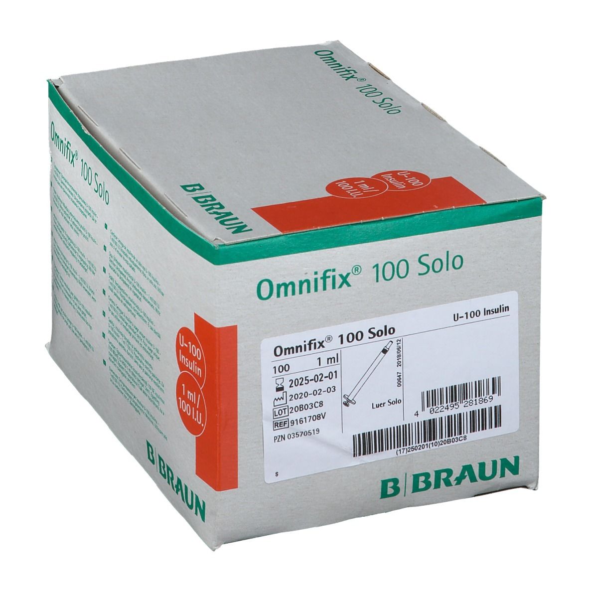 Omnifix® 100 Solo 100 St - Redcare Apotheke