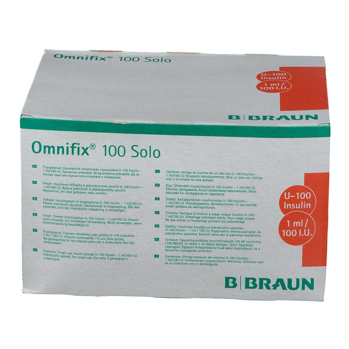 Omnifix® 100 Solo 100 pc(s) - Redcare Apotheke