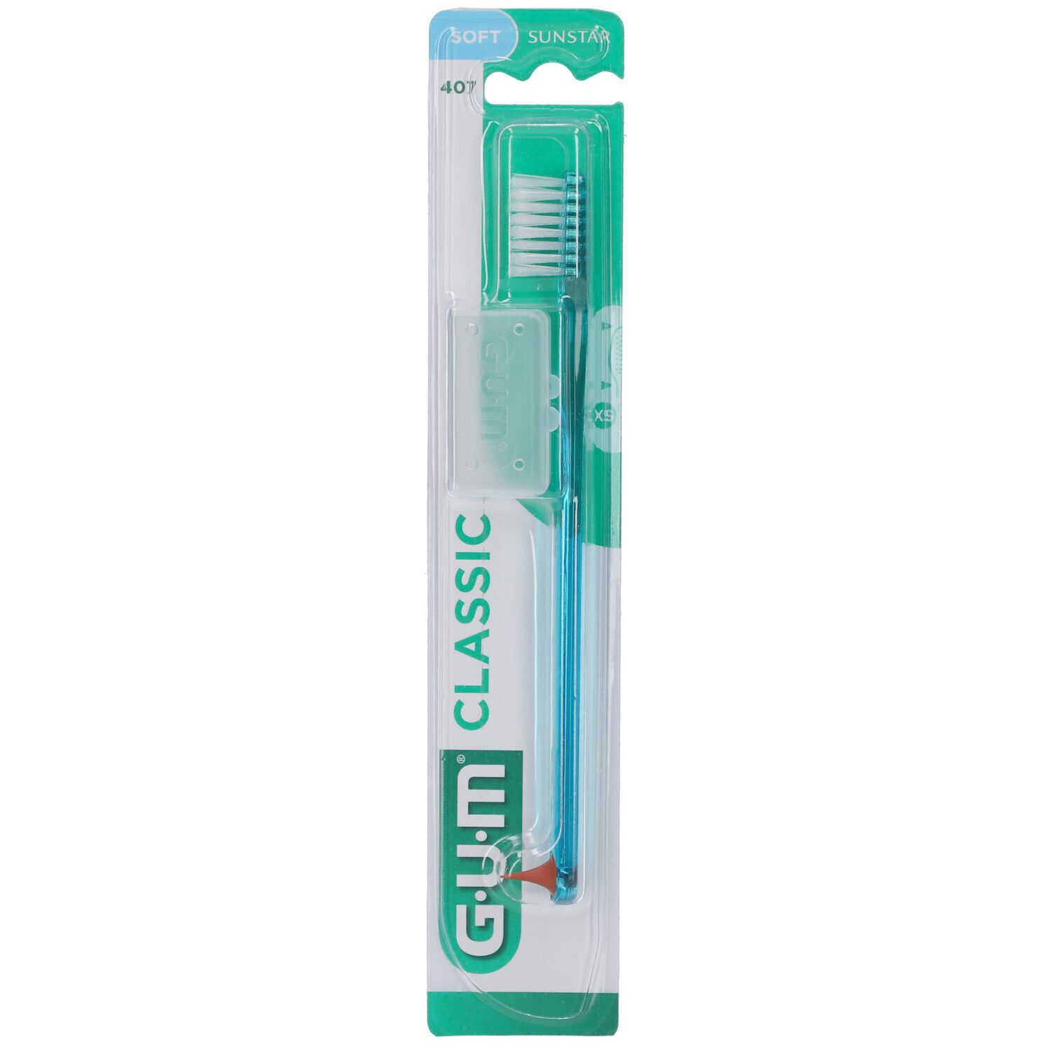 GUM® Classic Zahnbürste kurz soft 407 1 St - Redcare Apotheke
