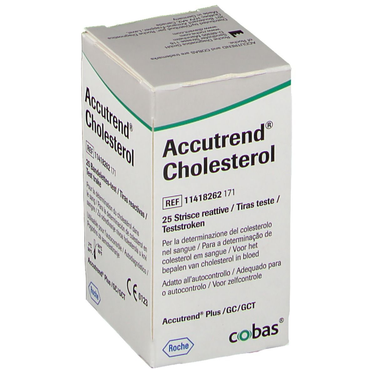 Accutrend® Cholesterol Teststreifen 25 St - Redcare Apotheke