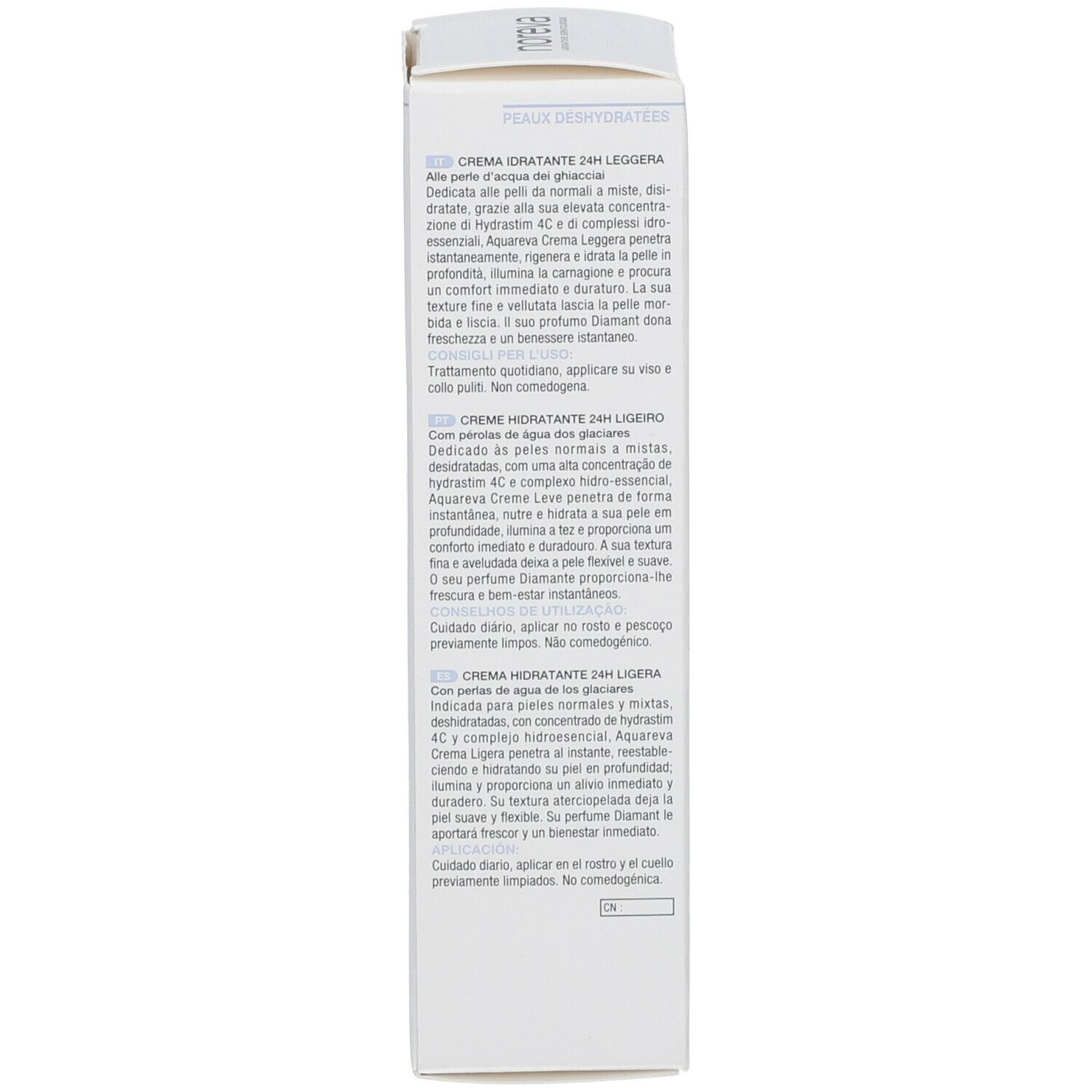 Noreva Laboratoires Aquareva Crème hydratante texture légère 24h 40 ml ...