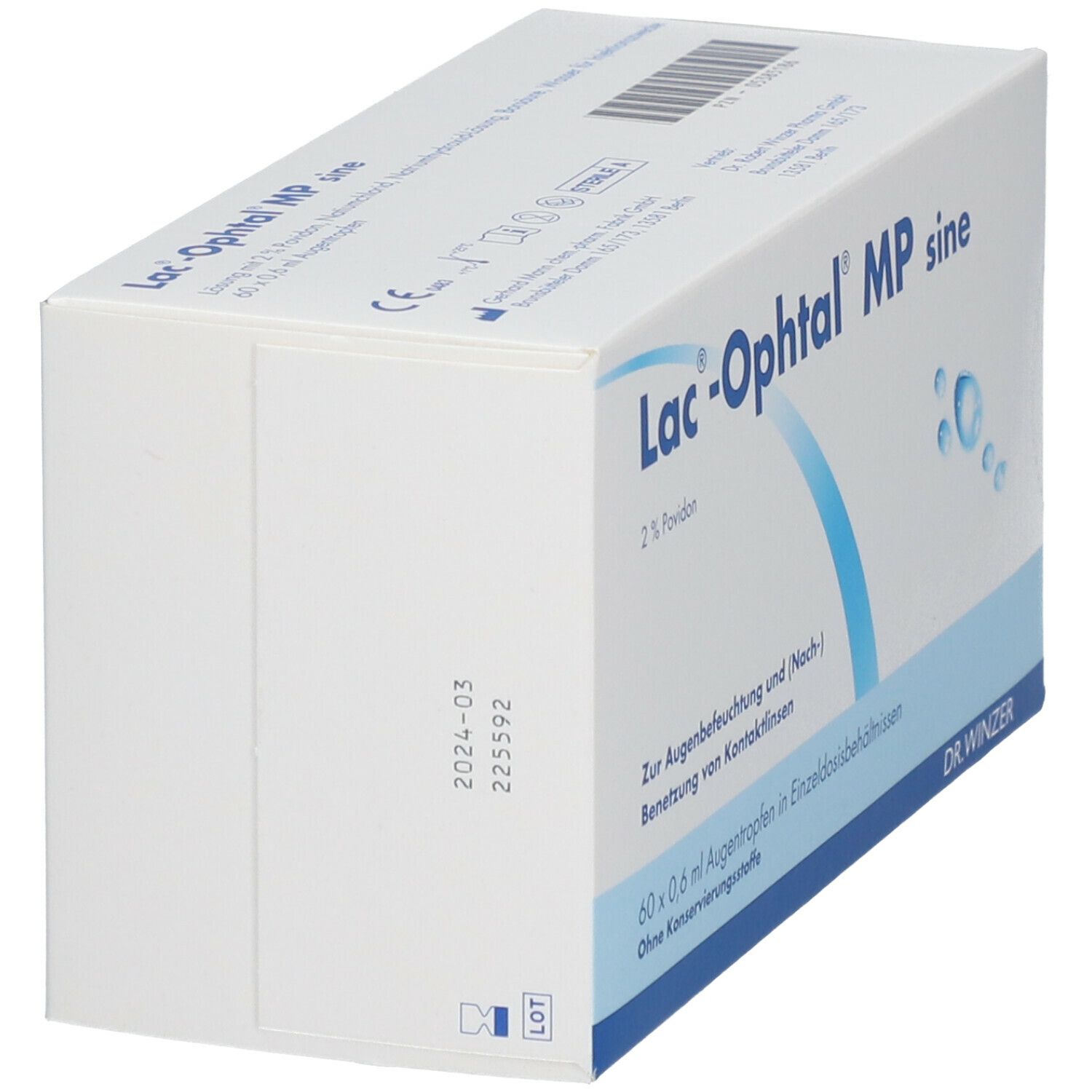 Lac®-Ophtal® MP sine 60x0,6 ml - Redcare Apotheke