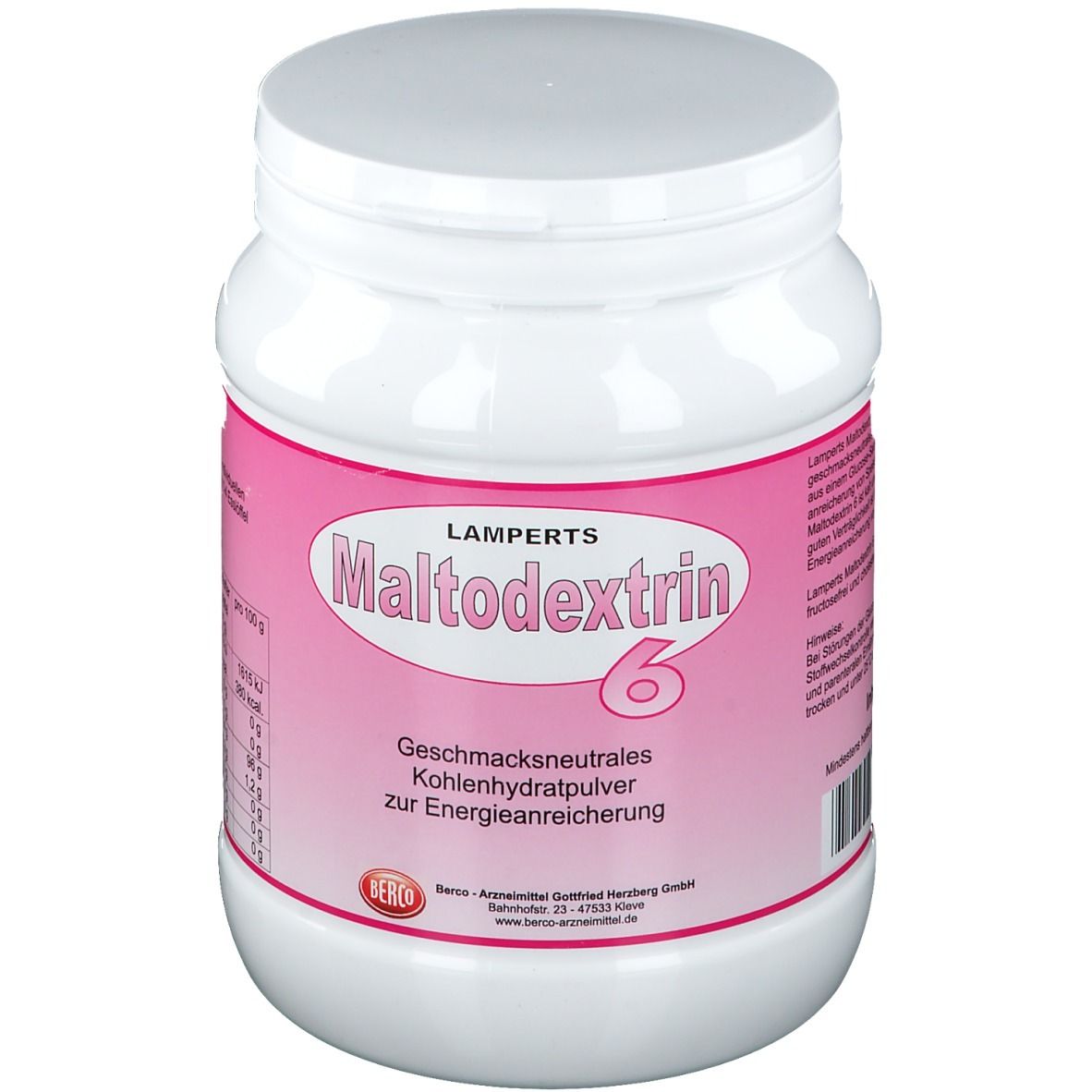 Lamperts Maltodextrin 6 750 g - Redcare Apotheke