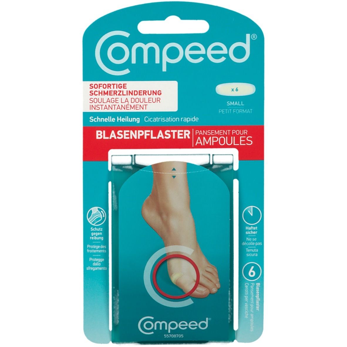 Compeed® Pansement cloqué small 6 pc(s) - Redcare Apotheke