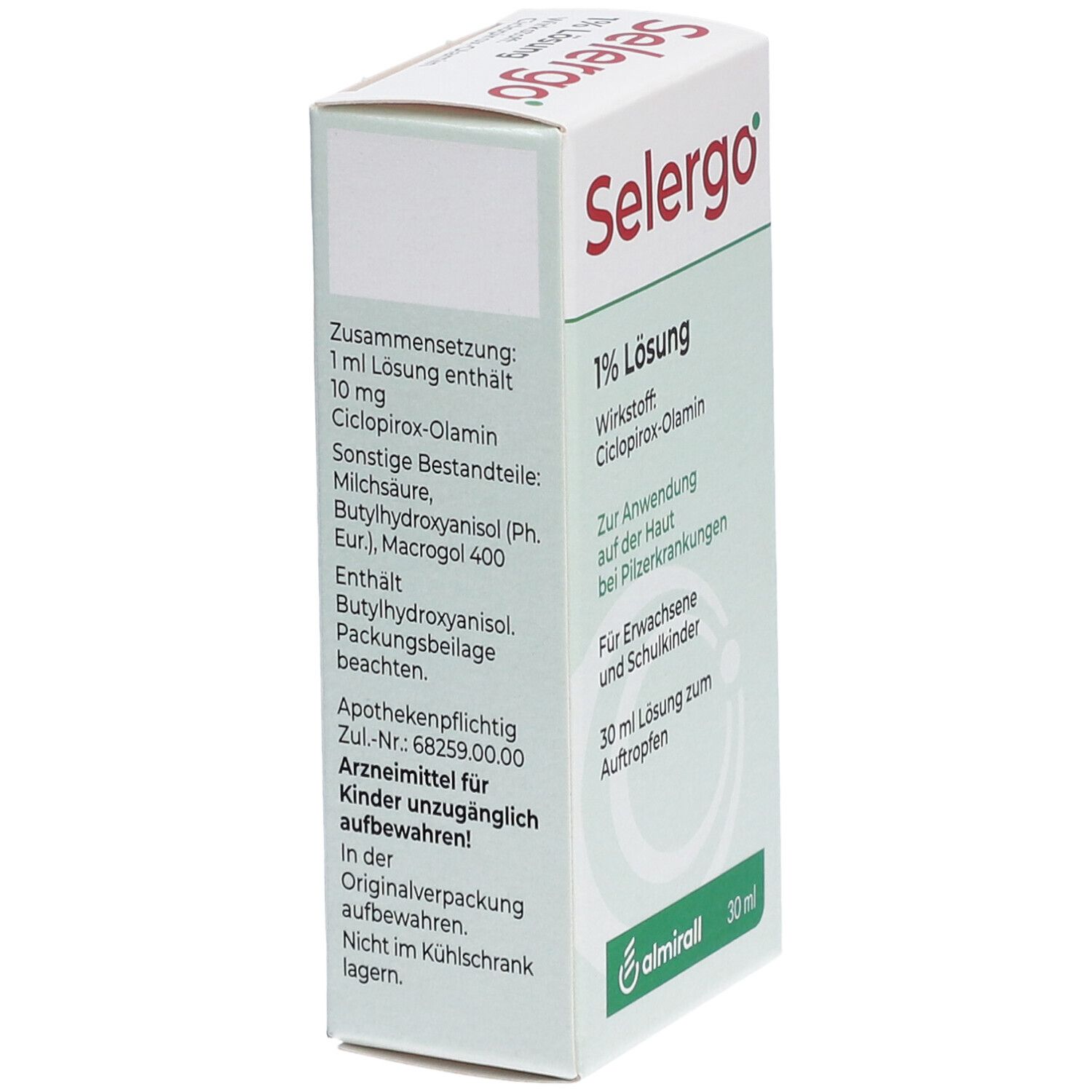 Selergo® 1% Lösung 30 ml - Redcare Apotheke