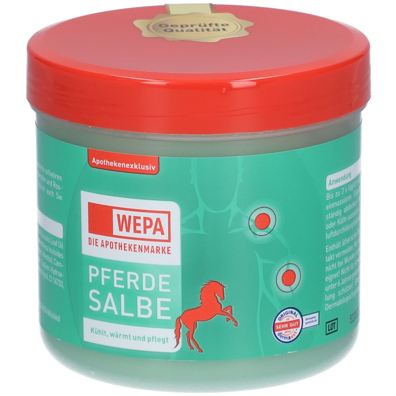 WEPA Pferdesalbe 500 ml - Redcare Apotheke