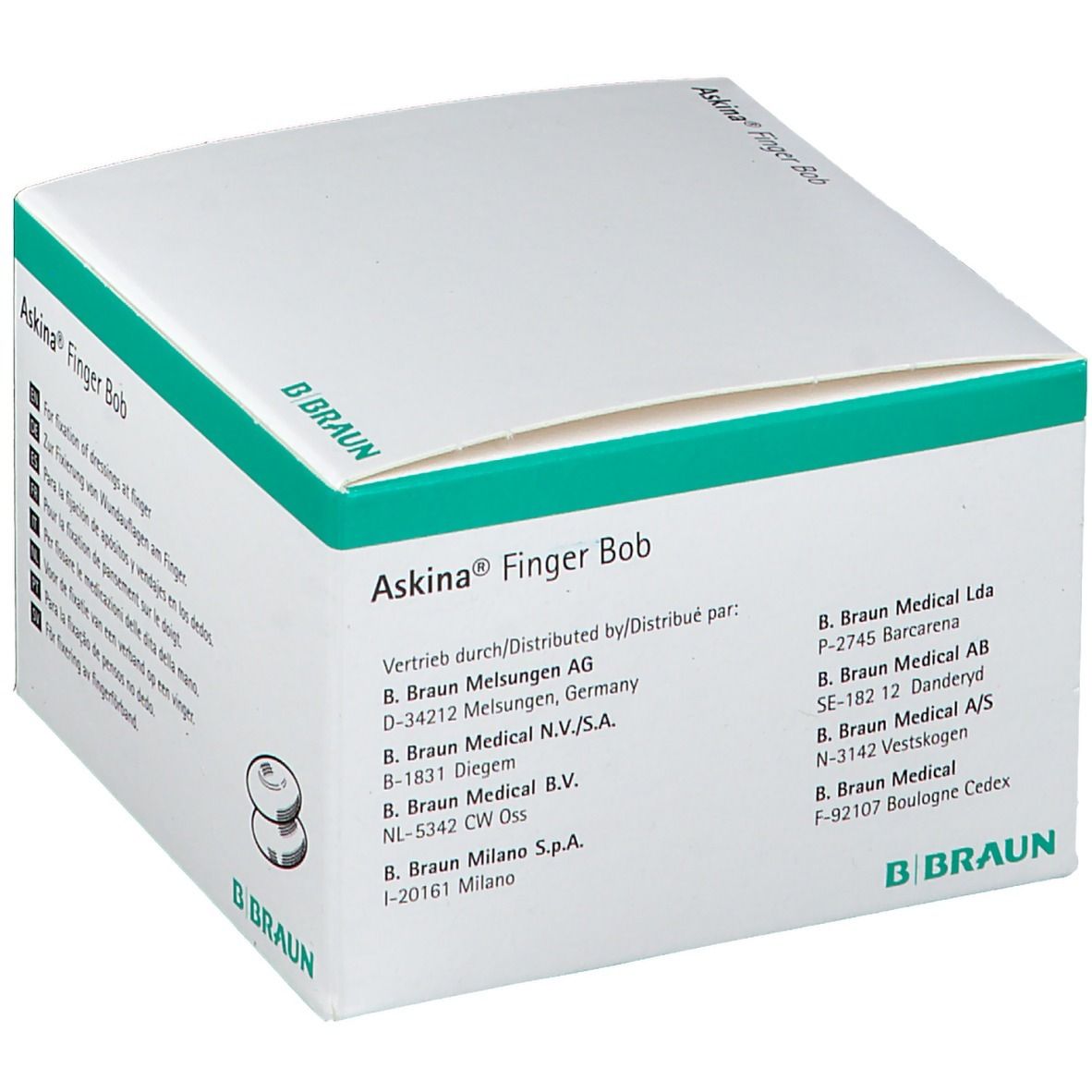 Askina® Finger Bob® weiß 50 St - Redcare Apotheke