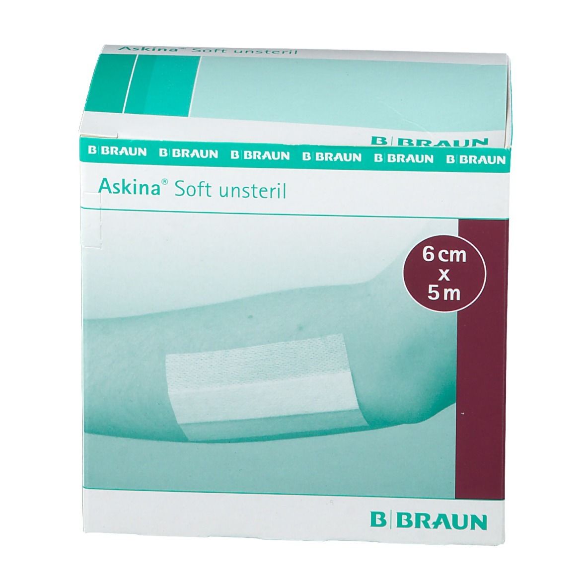 Askina® Soft Wundverband unsteril 6 cm x 5 m 1 St - Redcare Apotheke