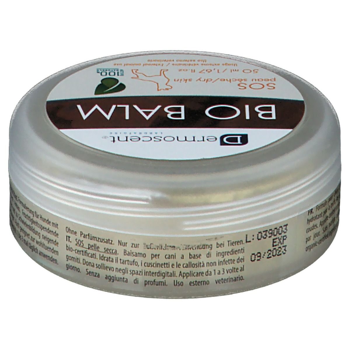 Dermoscent® Bio Balm Hund 50 ml - Redcare Apotheke