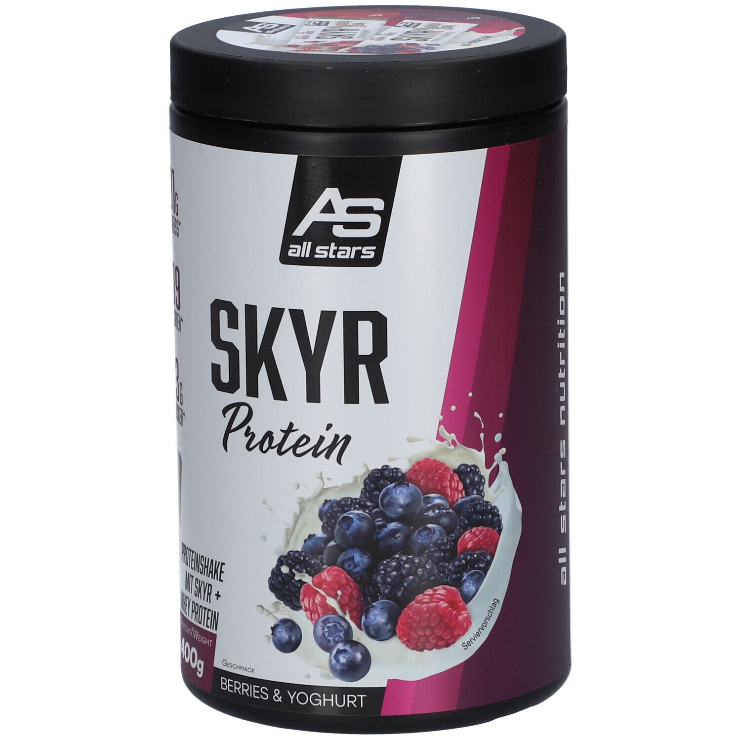 All Stars® Skyr Protein Fruits rouges & Yaourt 400 g - Redcare Apotheke