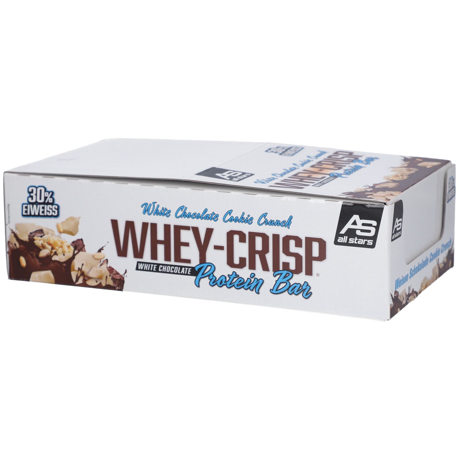 All Stars® Whey Crisp Protein Bar White Chocolate Cookie Crunch 25x50 g ...