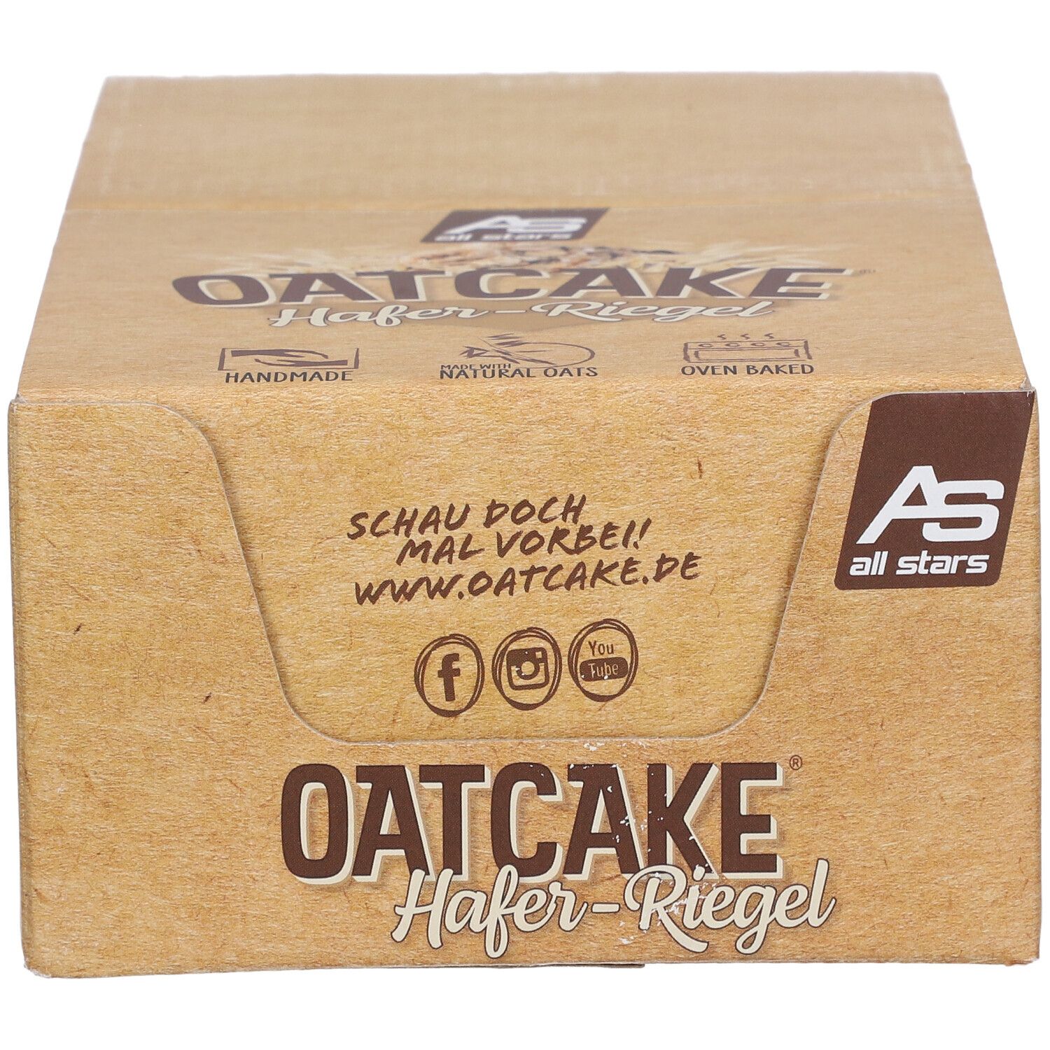 All Stars® Oatcake Barre à l'avoine Chocolat 12x80 g - Redcare Apotheke