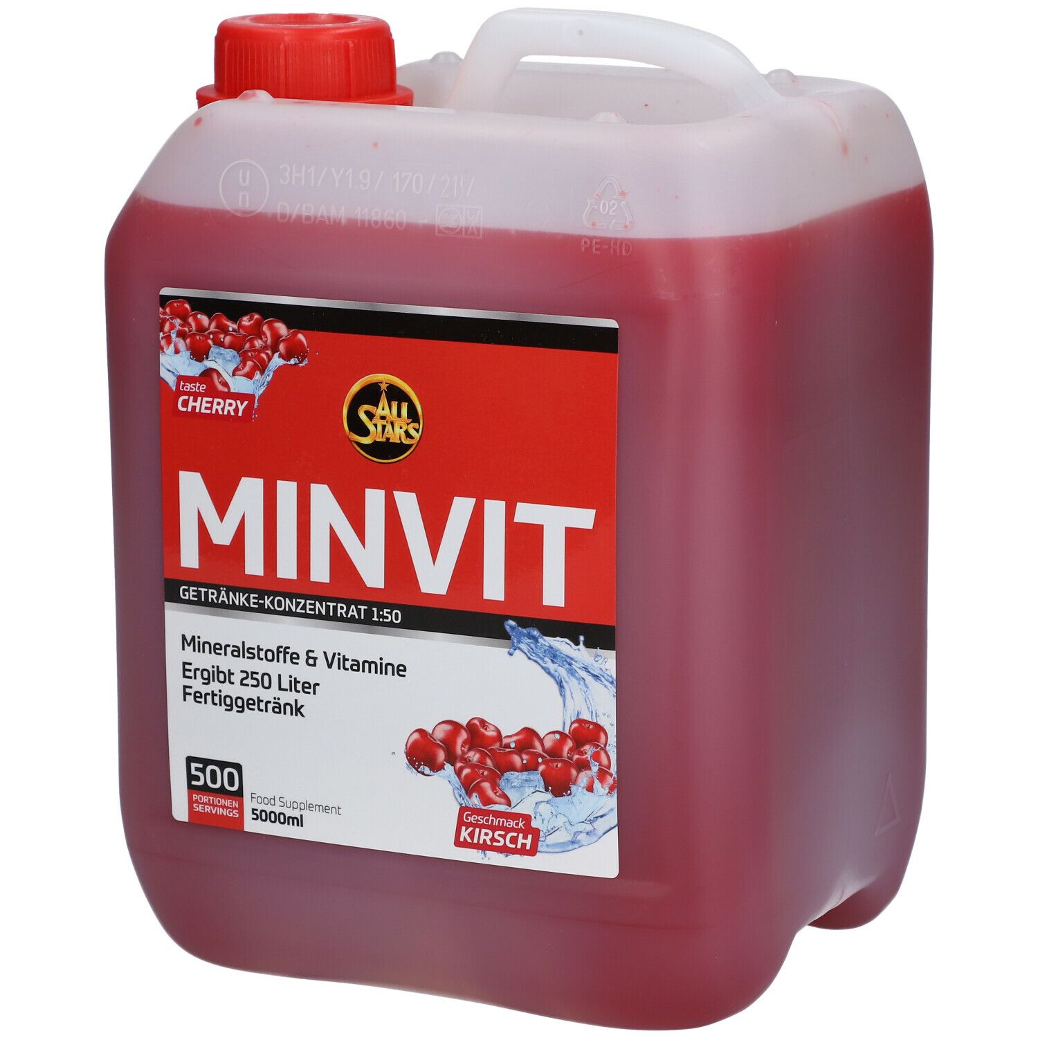 All Stars® Minvit Kirsche 5000 ml - Redcare Apotheke