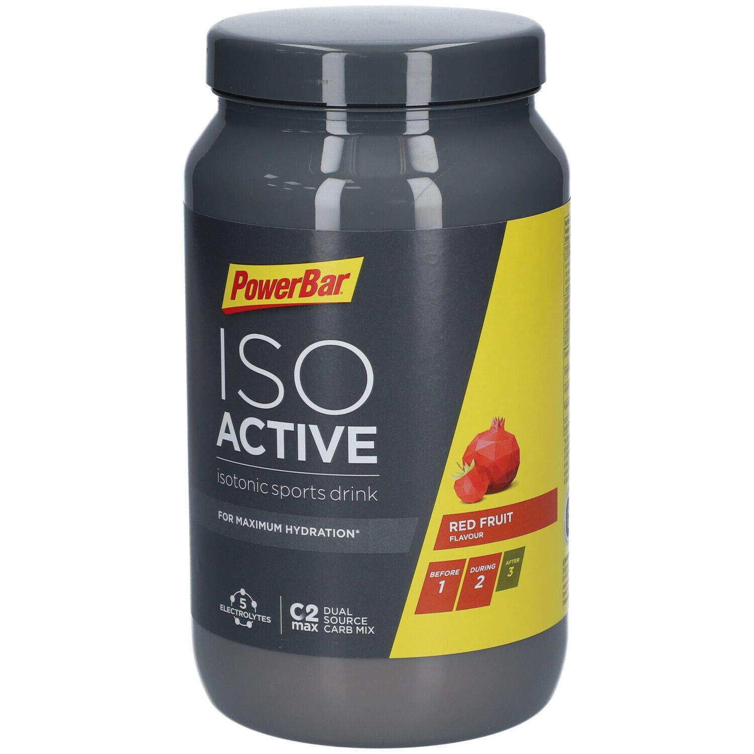 PowerBar® Isoactive Red Fruit Punch 1320 g - Redcare Apotheke