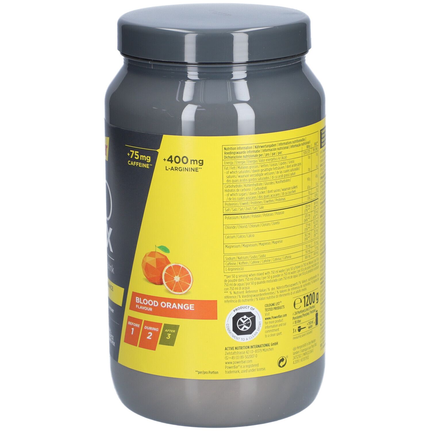 PowerBar® Isomax Orange sanguine 1200 g - Redcare Apotheke