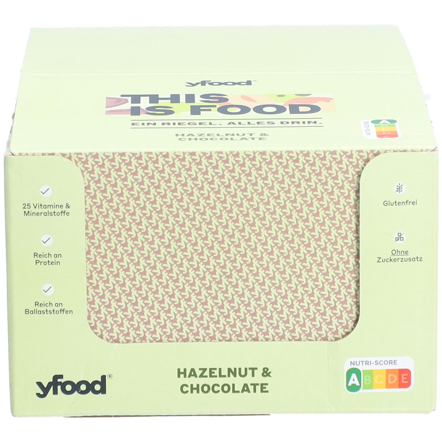 yfood® HAZELNUT & CHOCOLATE 12x60 g - Redcare Apotheke