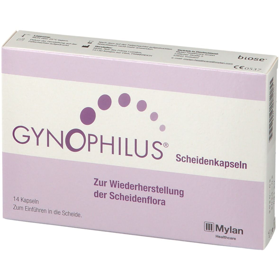 GYNOPHILUS Vaginalkapseln 14 pc(s) - Redcare Apotheke