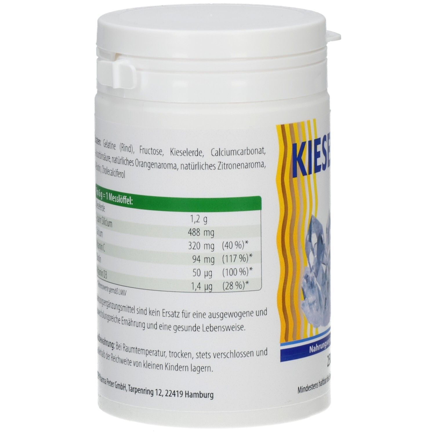 Kieselerde + Biotin Pulver 250 g - Redcare Apotheke