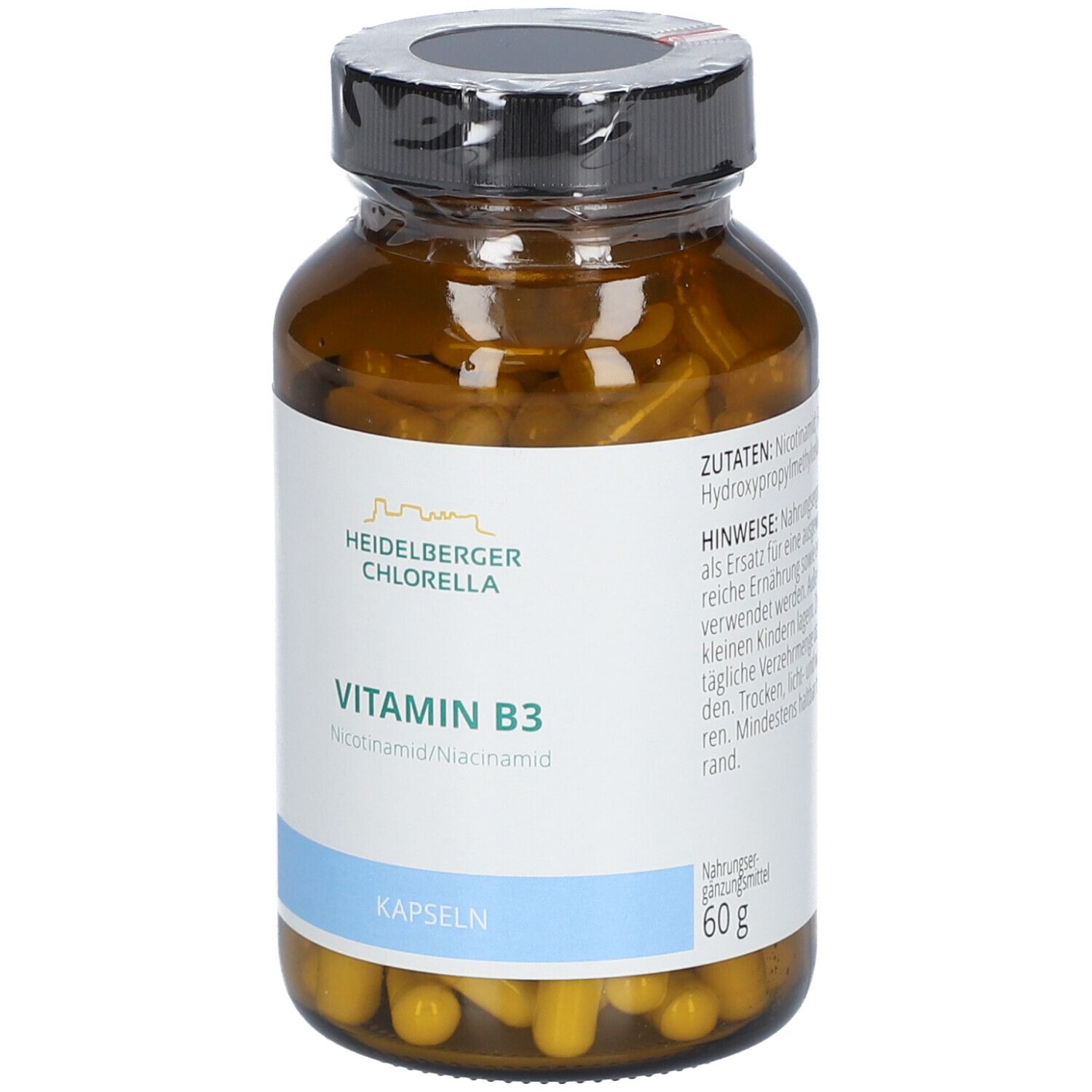 Heidelberger Chlorella® Vitamine B3 120 pc(s) - Redcare Apotheke