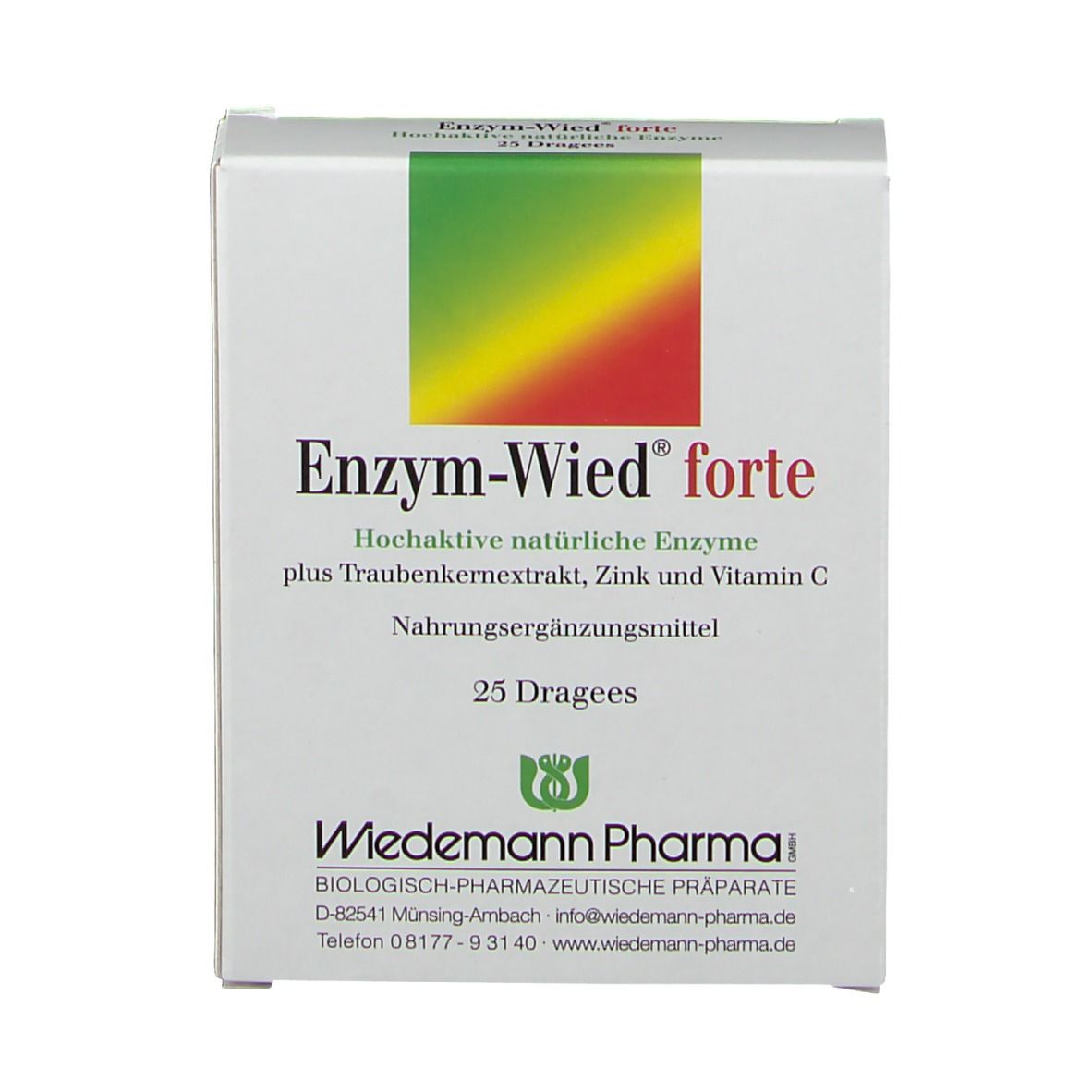 WIEDEMANN PHARMA Enzyme-Wied® forte 25 pc(s) - Redcare Apotheke