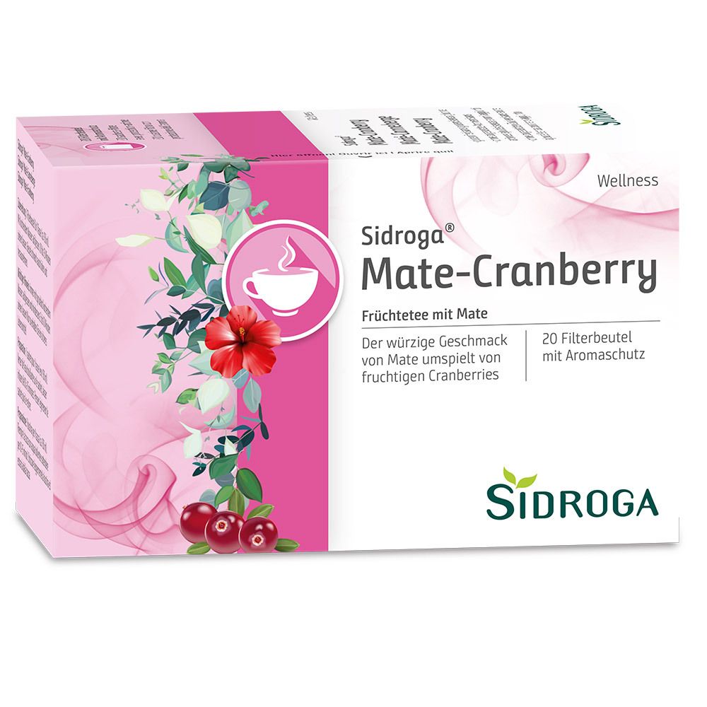 Sidroga® Wellness Mate-Cranberry Tee 20x2 g - Redcare Apotheke